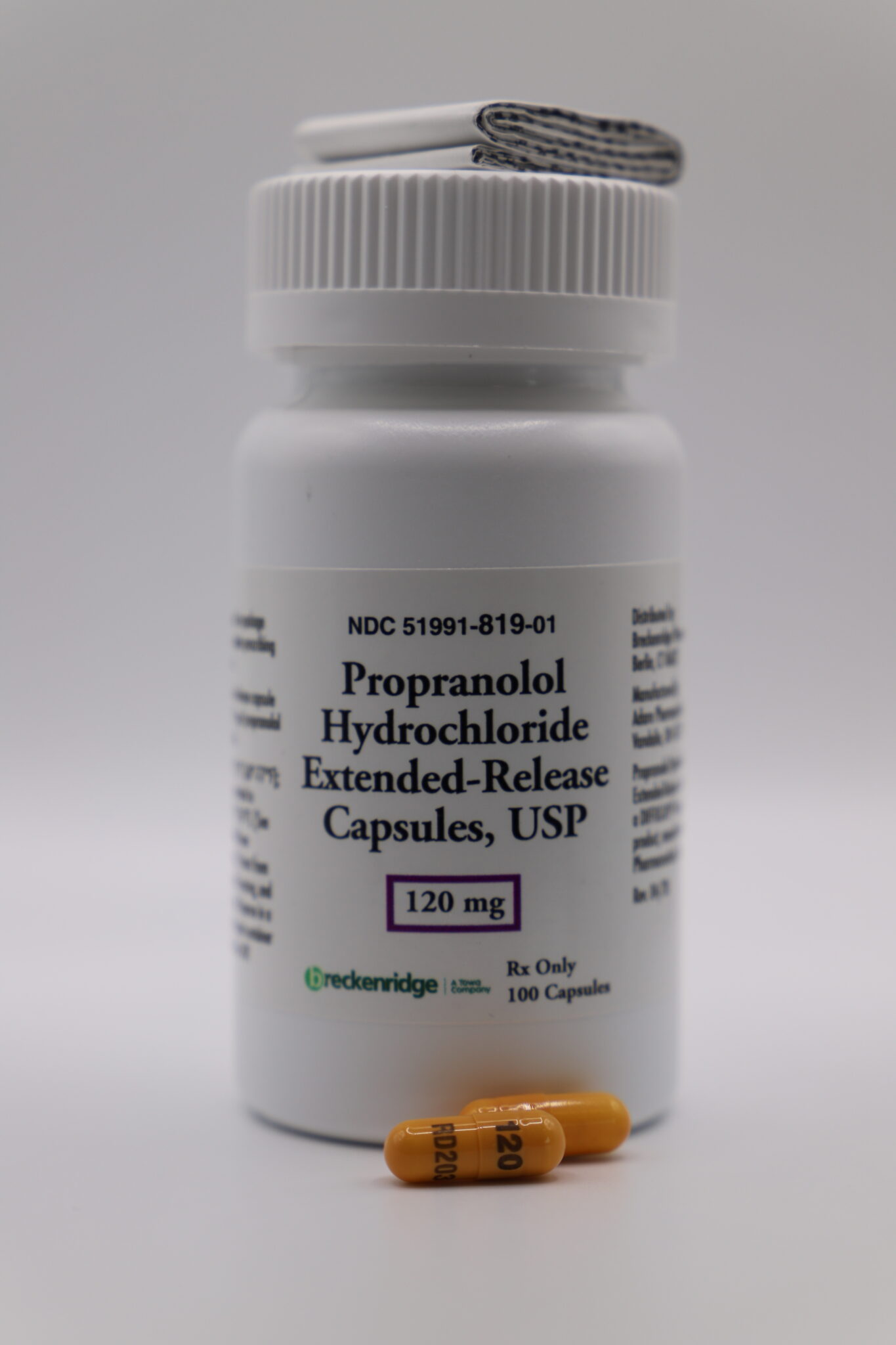 Propranolol Hydrochloride Extended-Release Capsules – Breckenridge
