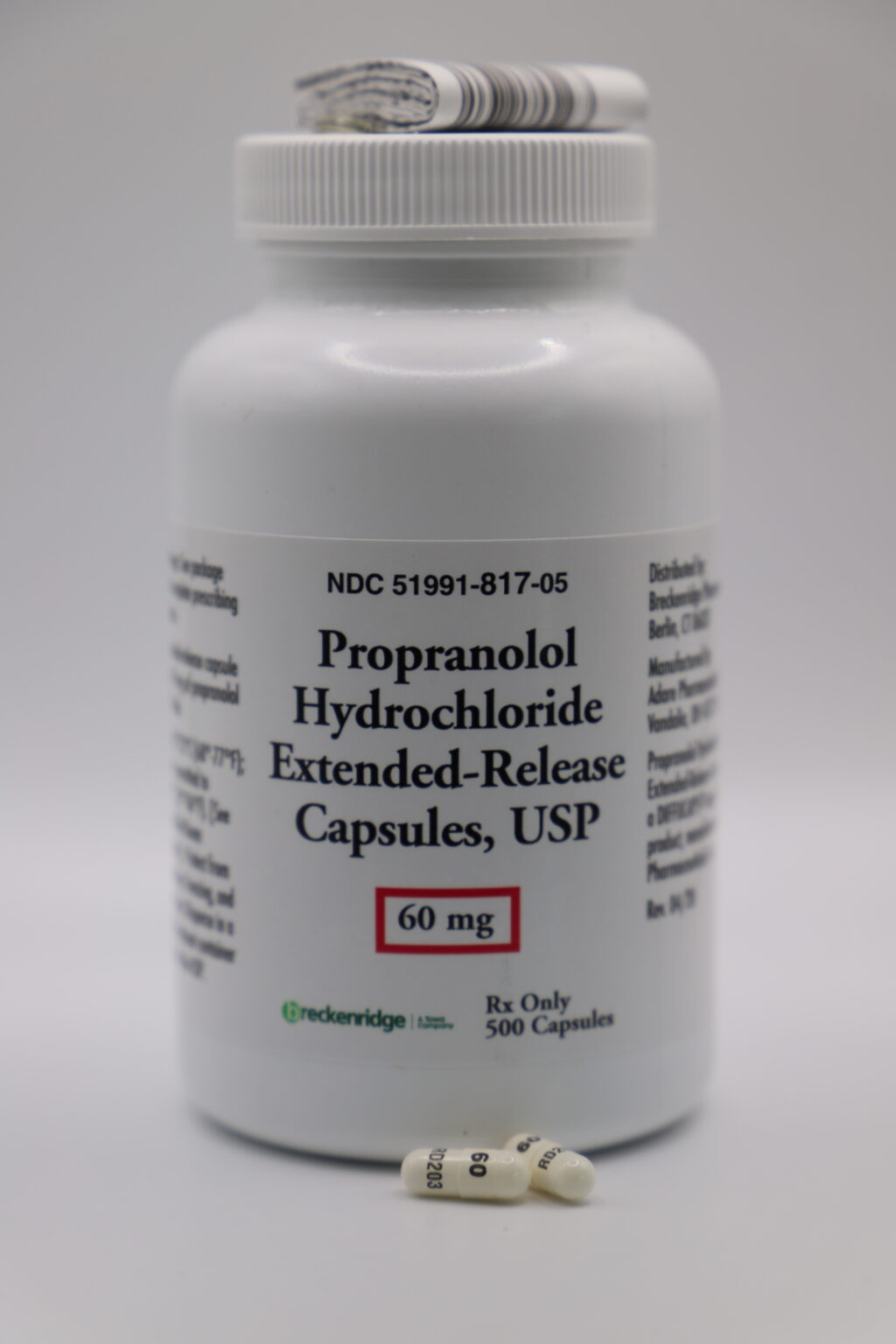 Propranolol Hydrochloride Extended-Release Capsules – Breckenridge